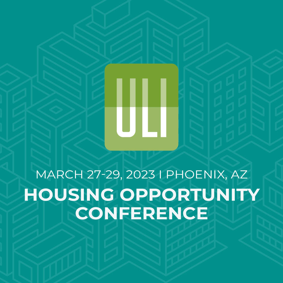 2023 Housing Opportunity Conference | Urban Land Institute