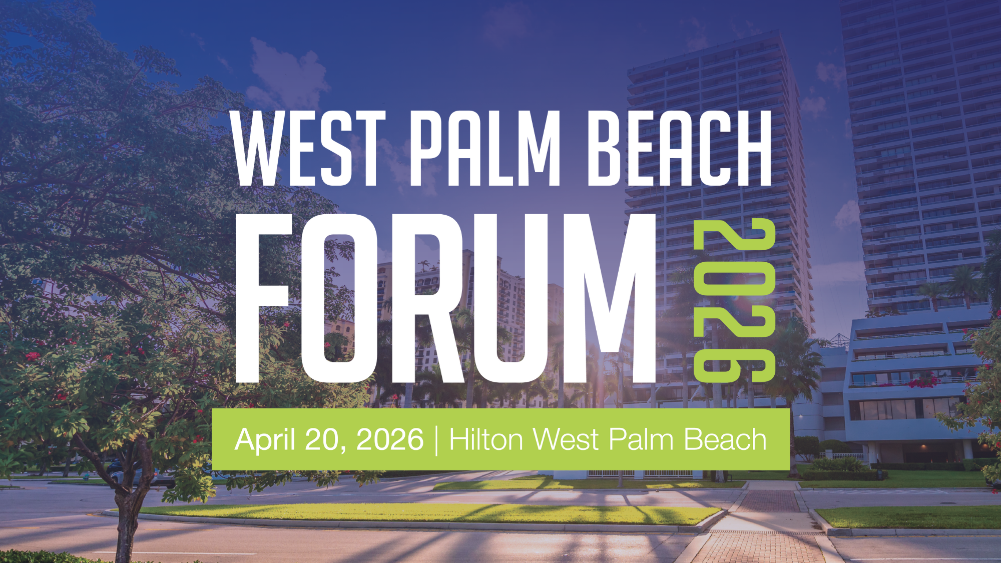 ULI Southeast Florida/Caribbean West Palm Beach Forum | Urban Land ...